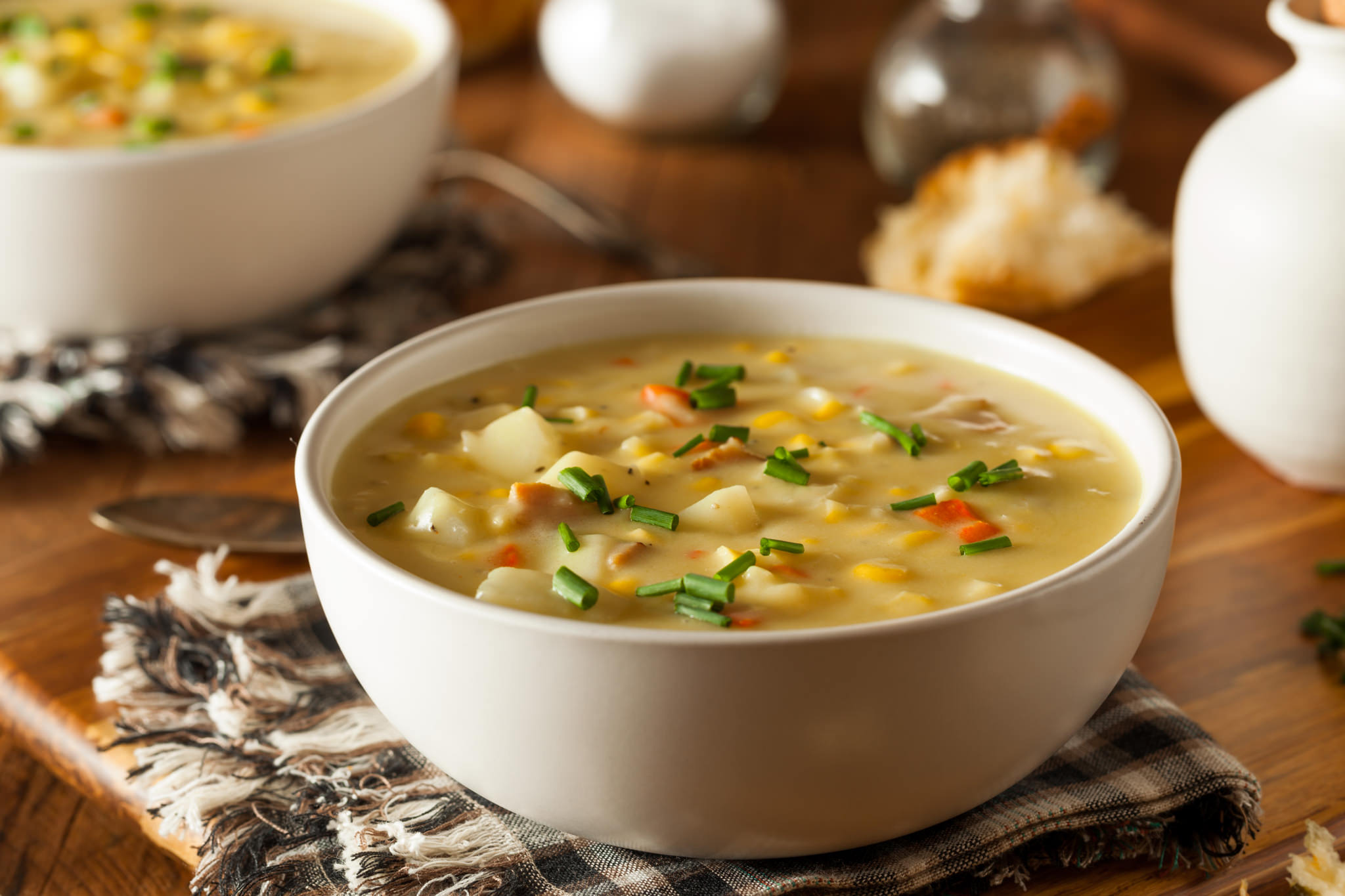 Potato and Corn Chowder - The Miracle Bean